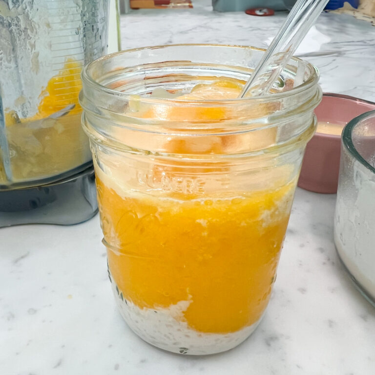 Mango Sticky Rice Smoothie | The Surfer's Kitchen